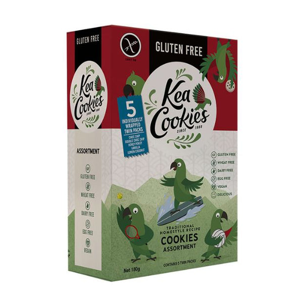 Kea Cookies Assorted Twin Pack Cookies 180g | gluten free biscuit ...